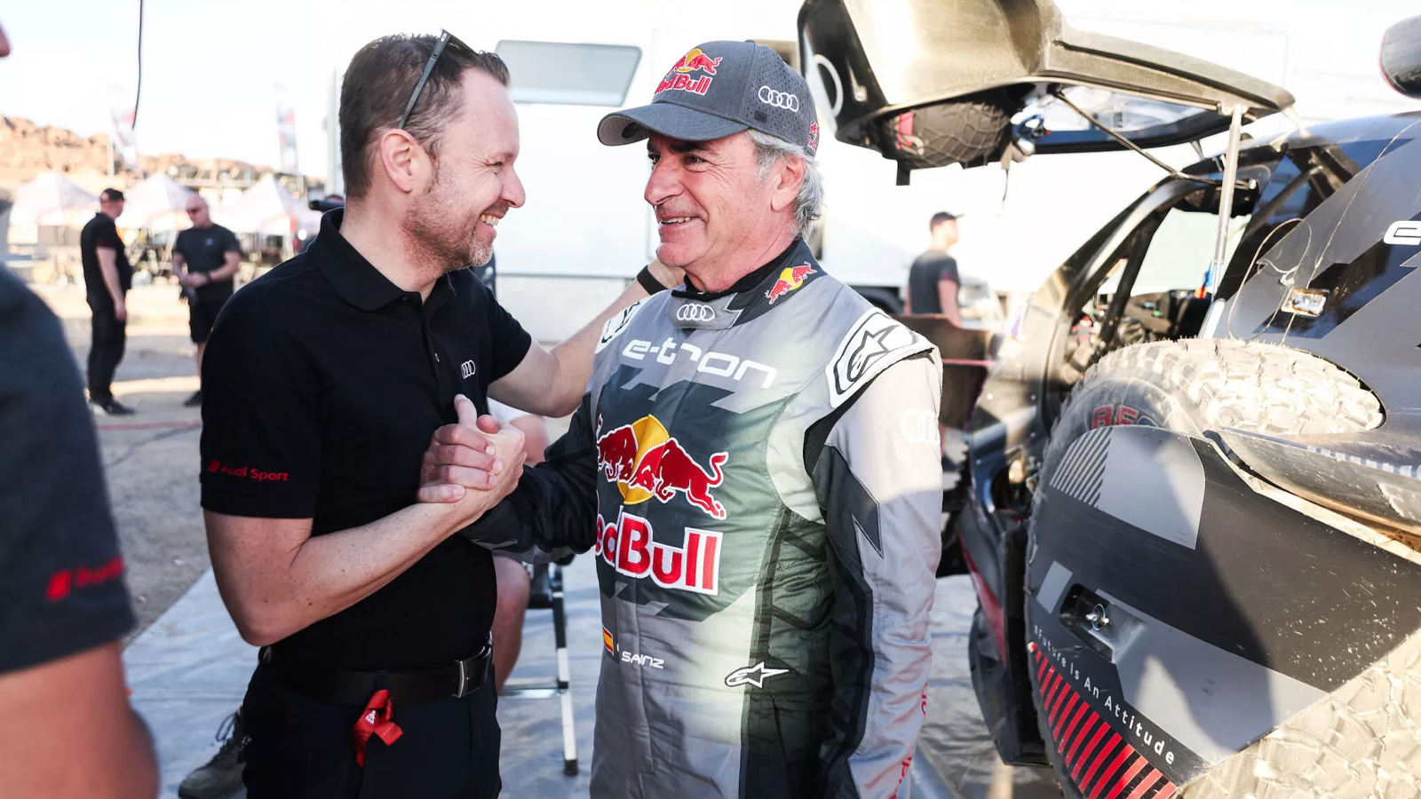 Rally Legend Carlos Sainz Sr. Brings Home Audi's First Dakar Win ...