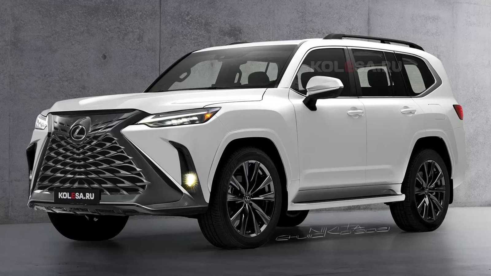 Next-Gen Lexus LX Rendering Predicts New Styling Direction | Clublexus