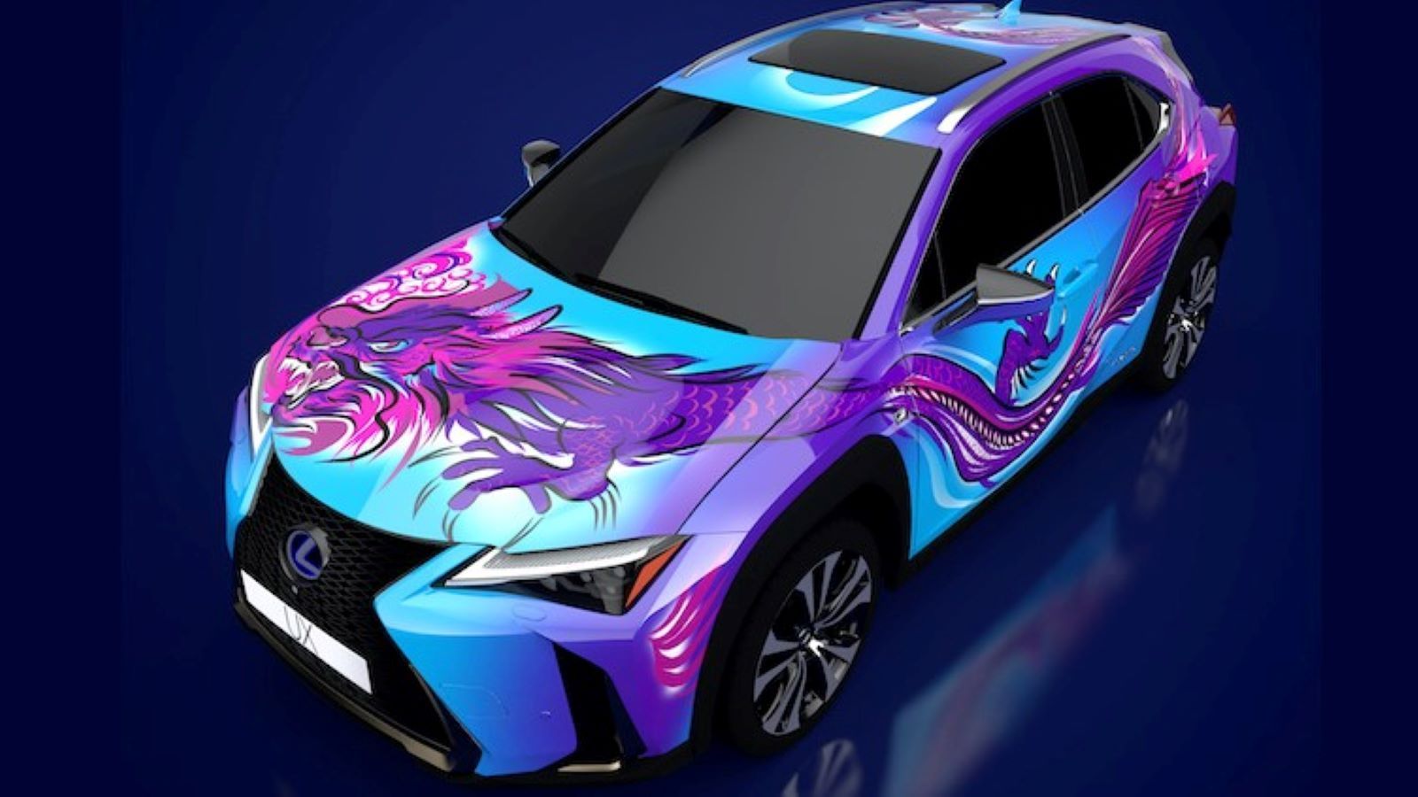 Tattooed Lexus UX Wins Design Contest | Clublexus