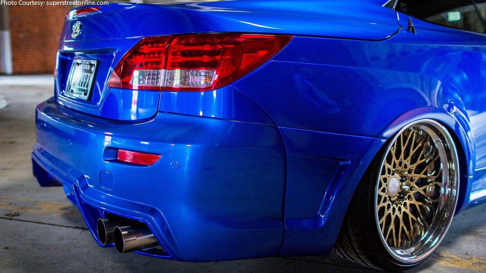 IS 250 Convertible Gets VIP Treatment with Aimgain Widebody | Clublexus