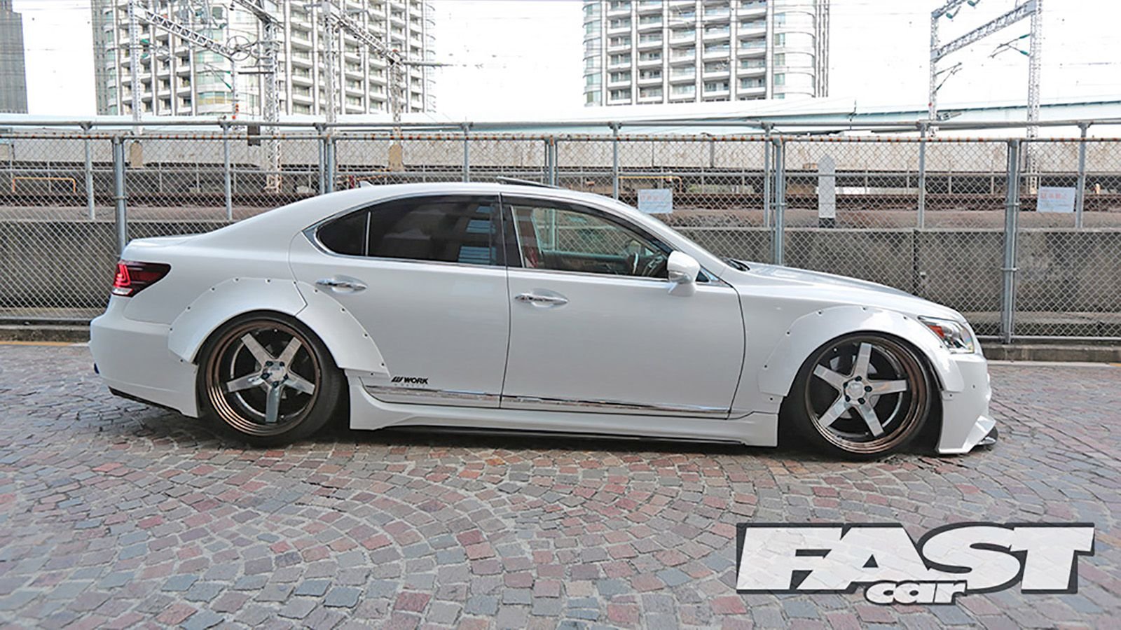 LS600H Goes Widebody and Sits Low | Clublexus