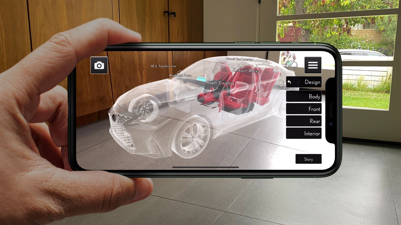 Lexus AR Play App Lets You Explore Your Car Virtually | Clublexus