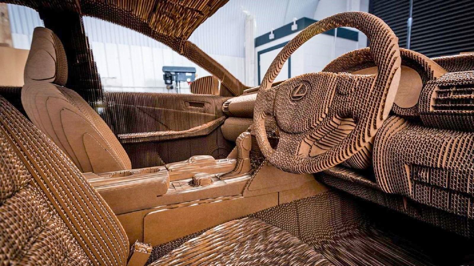 Throwback Thursday: When Lexus Made a Drivable Cardboard IS | Clublexus