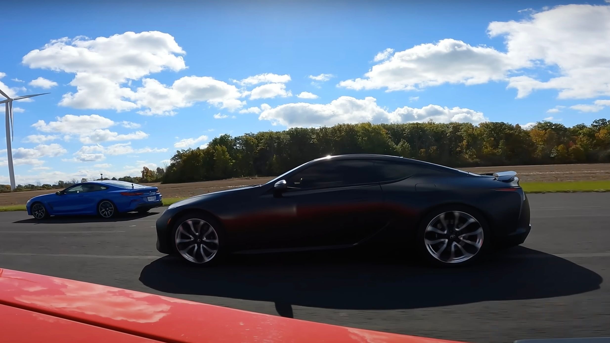 Lexus LC 500 Takes On BMW M850i, Challenger SRT Hellcat In Drag Race ...