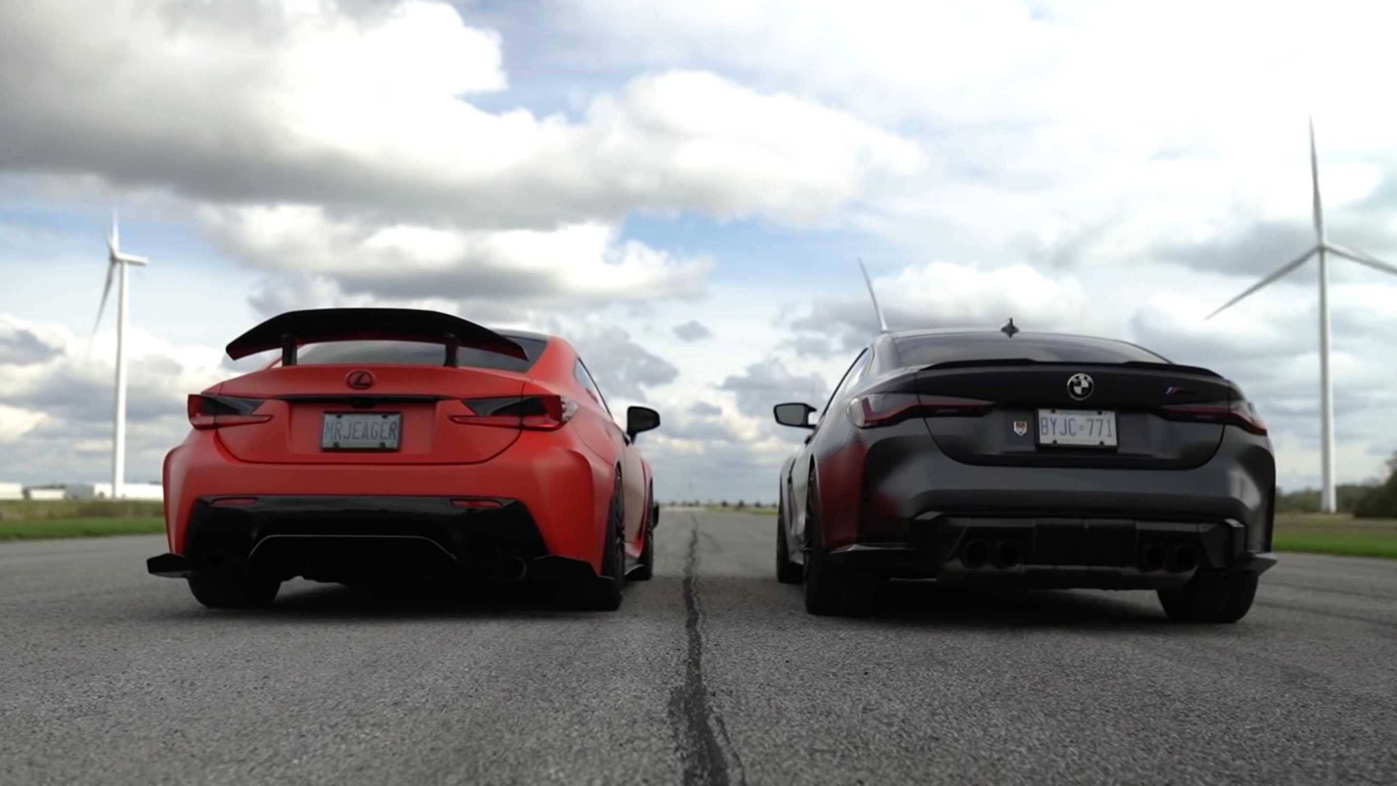 Lexus RC F Takes on BMW M4 In Interesting Drag Race | Clublexus