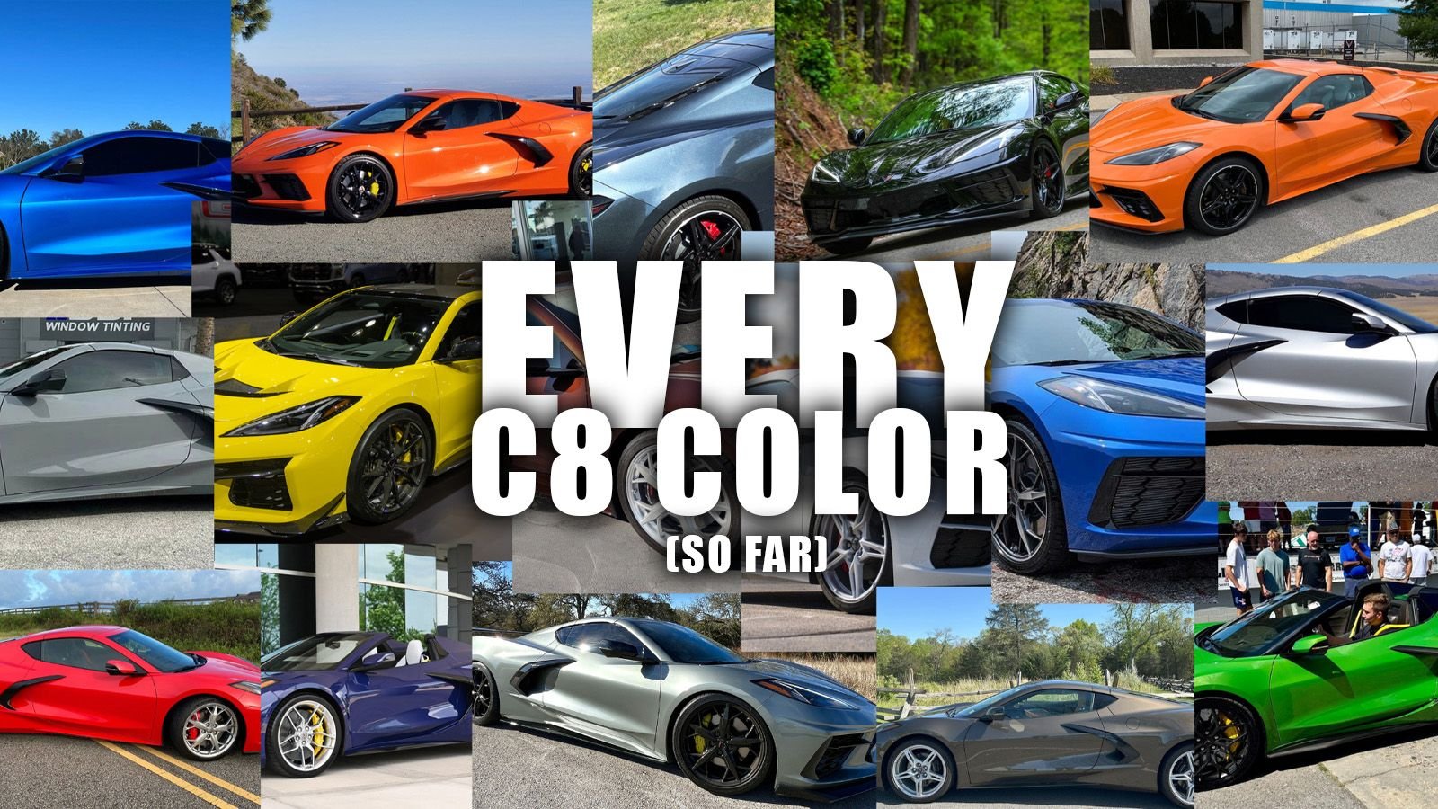 Every C8 Corvette Color (So Far): 2020-2026 | Corvetteforum