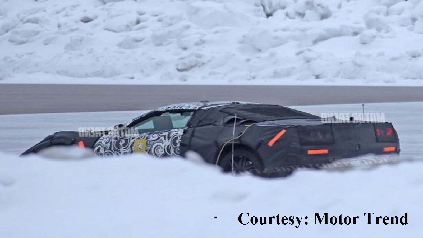 Mid-engine Corvette Hits the Winter Test Track (Photos) | Corvetteforum