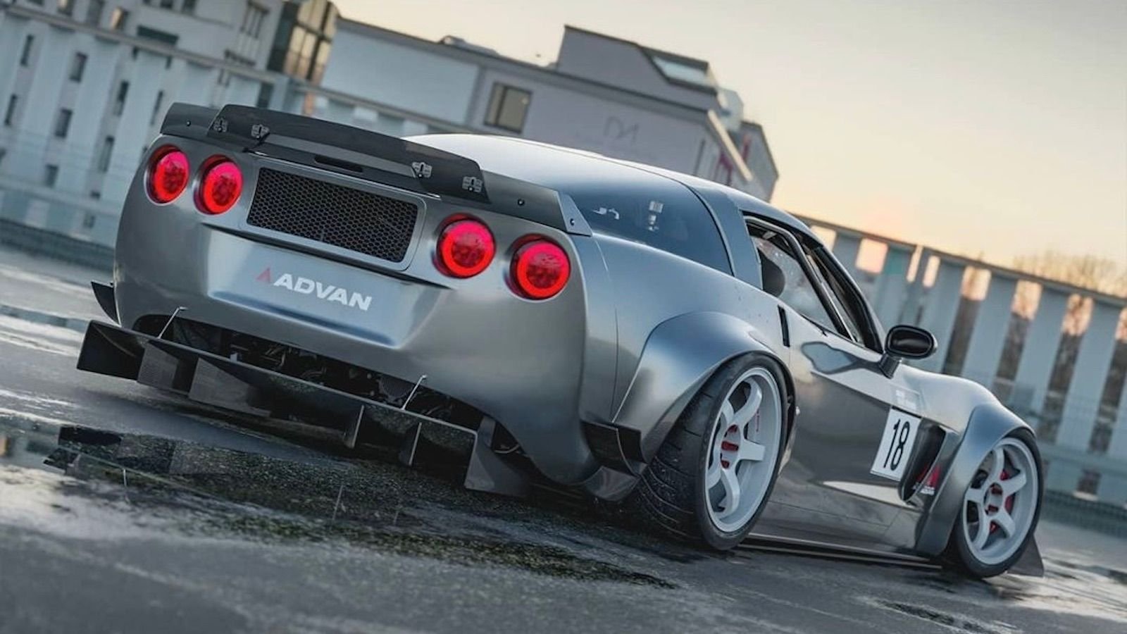 Renderings Imagine a Time Attack Style Corvette | Corvetteforum