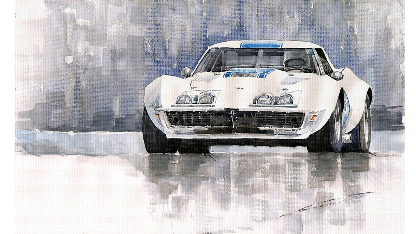 6 Pieces of Art Showing How Amazing The Corvette Is | Corvetteforum