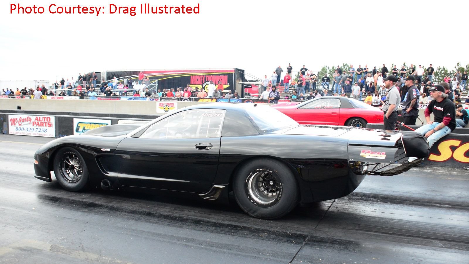 Drag Racer Keith Berry and the Berry Motorsports Corvette (photos ...