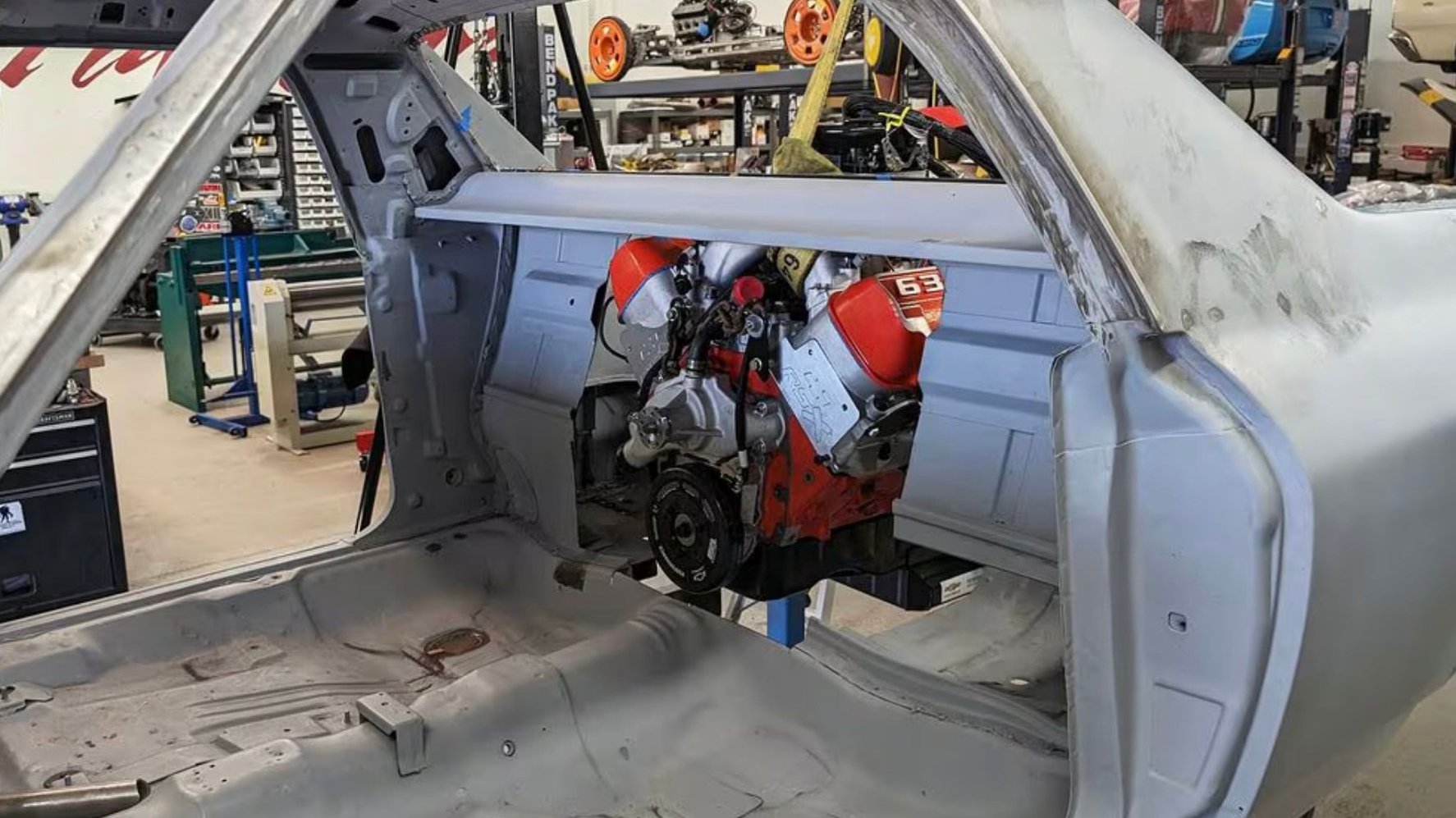 1972 Chevy El Camino Goes Mid-Engine With C8 Corvette-Style Swap ...