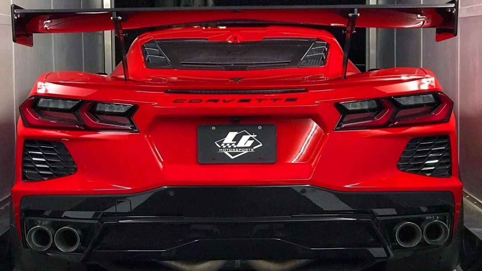 LG Motorsports Builds the Biggest C8 Wing Around | Corvetteforum