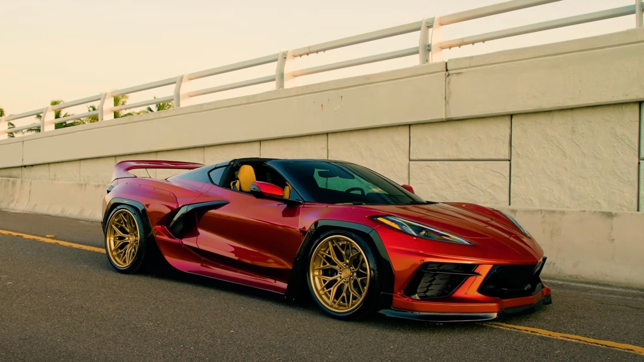Watch This C8 Corvette Get a Pandem Rocket Bunny Body Kit | Corvetteforum