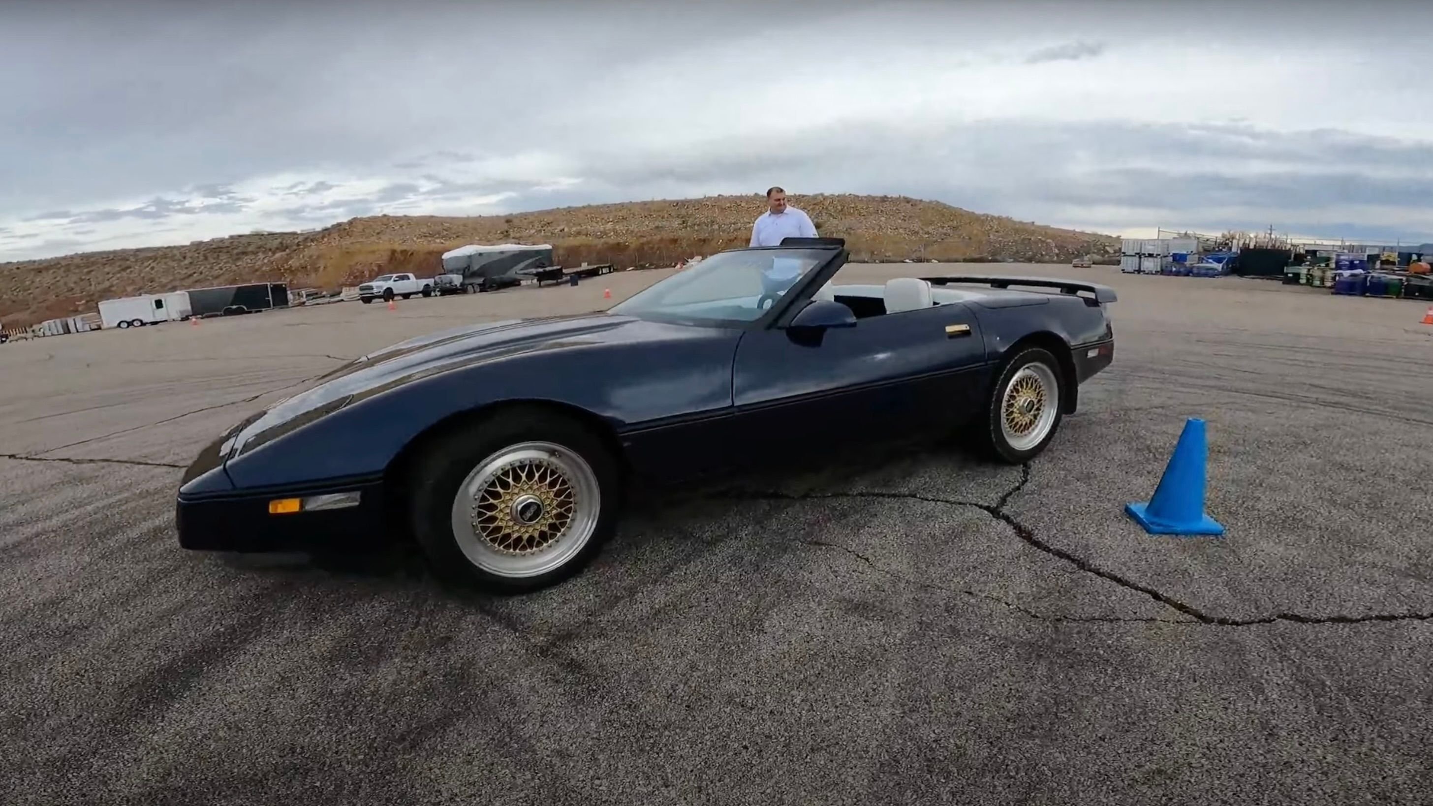 Twin Turbo C4 Callaway Corvette Makes an Excellent Drift Machine ...