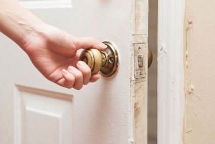 How to Install a New Door Knob Interior Latch Assembly | DoItYourself.com