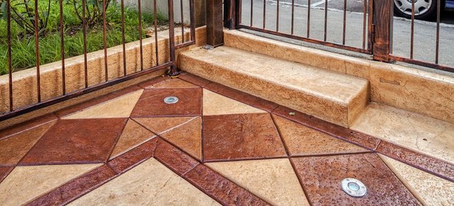 DIY Stamped Concrete Forms | DoItYourself.com