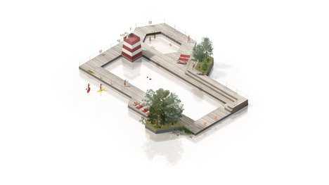 Land on Water: A Modular Floating Building System by MAST | Designs ...