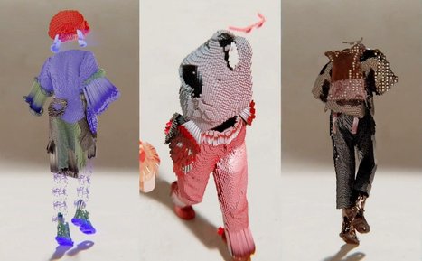 Decrypted Garments: Pixelated Fashion Takes to the Runway at Milan ...