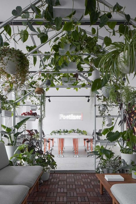 Beautiful Indoor Greenhouse Takes Poetizer’s Prague Offices to the Next ...