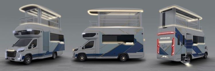 Chinese Double-Decker RV Goes Next Level (Elevator Included) | Designs ...
