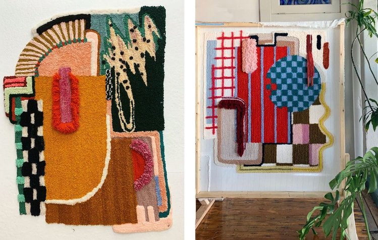 How to Get In on the Tufted Wall Art Trend (and DIY Your Own ...