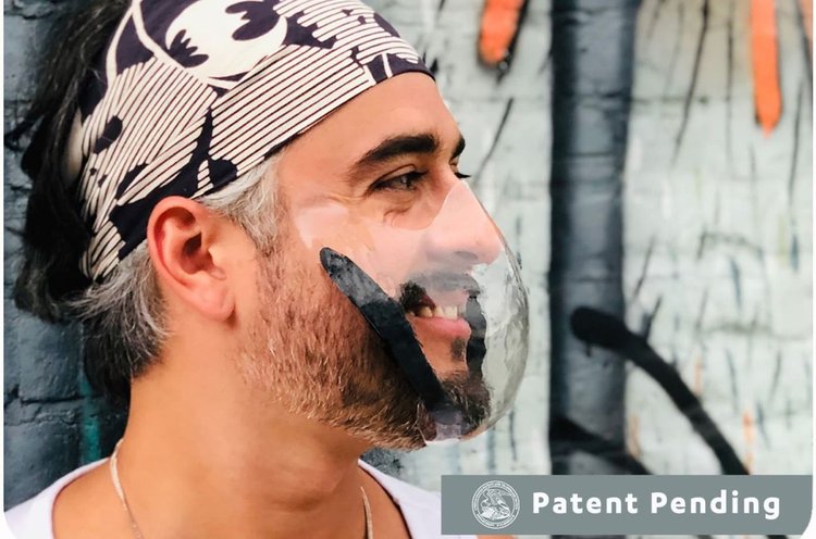 Transparent Filter Mask Sticks to Your Face With Silicone | Designs ...
