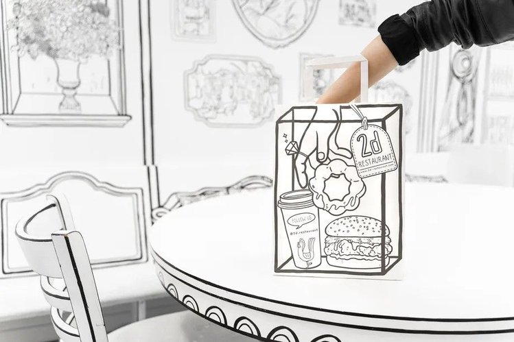 Mind-Blowing 2D Cafés Let Customers Escape to Cartoon Coffee Worlds ...