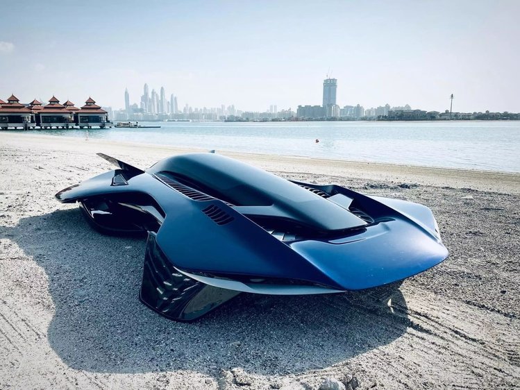 Watch the Futuristic “Volar” Personal Flying Car Take to the Skies ...