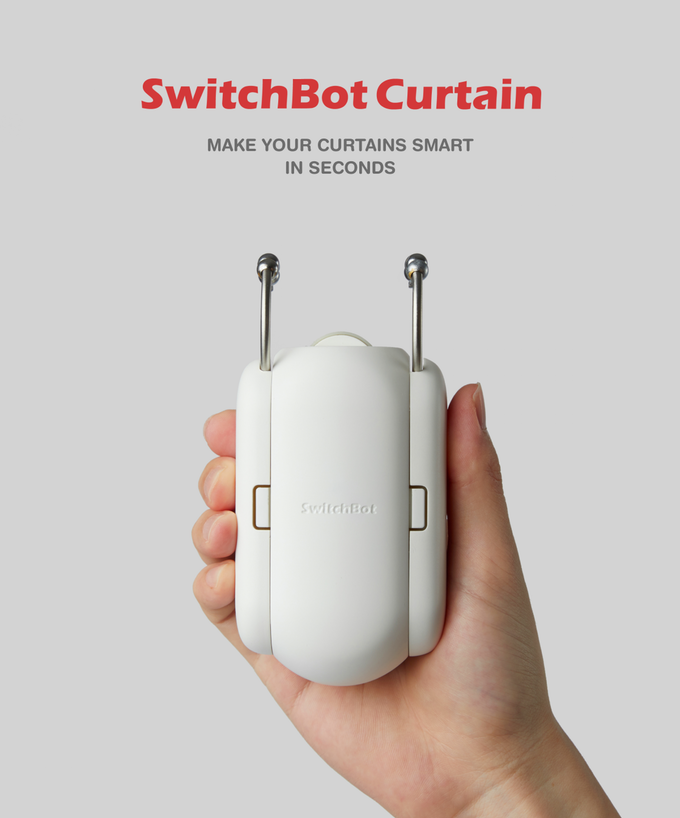 SwitchBot Instantly Turns Any Curtains Into Smart Curtains | Designs ...