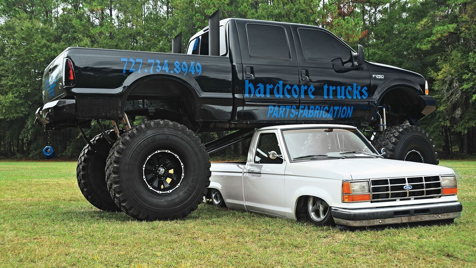 5 Ways to Know You're Intimidating Small Car Owners | Ford-trucks