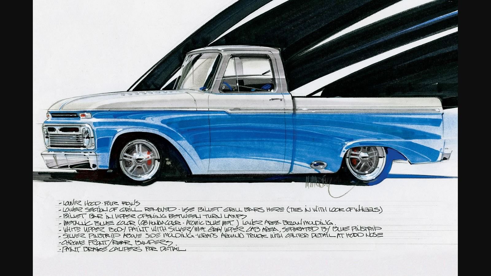 Daily Slideshow: Lightning Strikes This 1965 F-100 | Ford-trucks