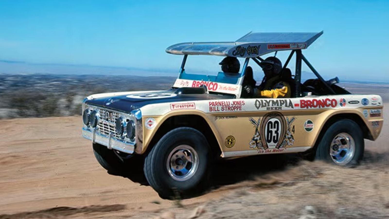 Modern 'Big Oly' is Saleen's Tribute to the Ford Bronco's Baja Racing ...