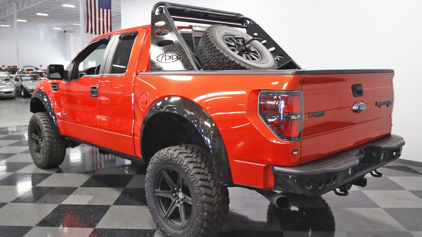 Daily Slideshow: Molten Orange Raptor Takes You Off-Road | Ford-trucks
