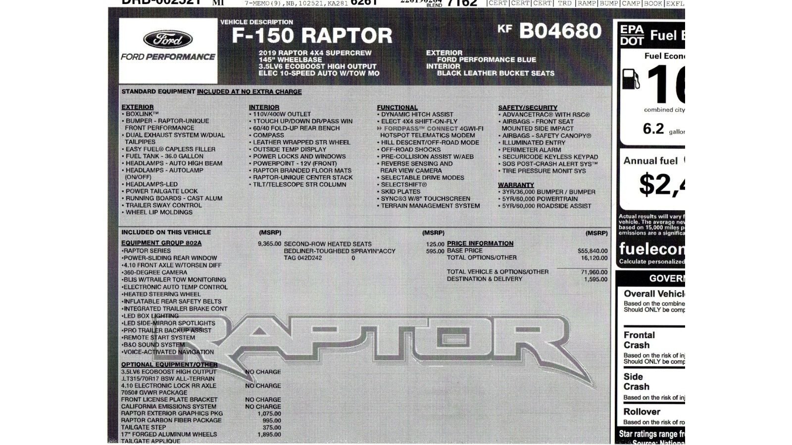 2019 F-150 Raptor 4x4: A Closer Look at This Beast | Ford-trucks