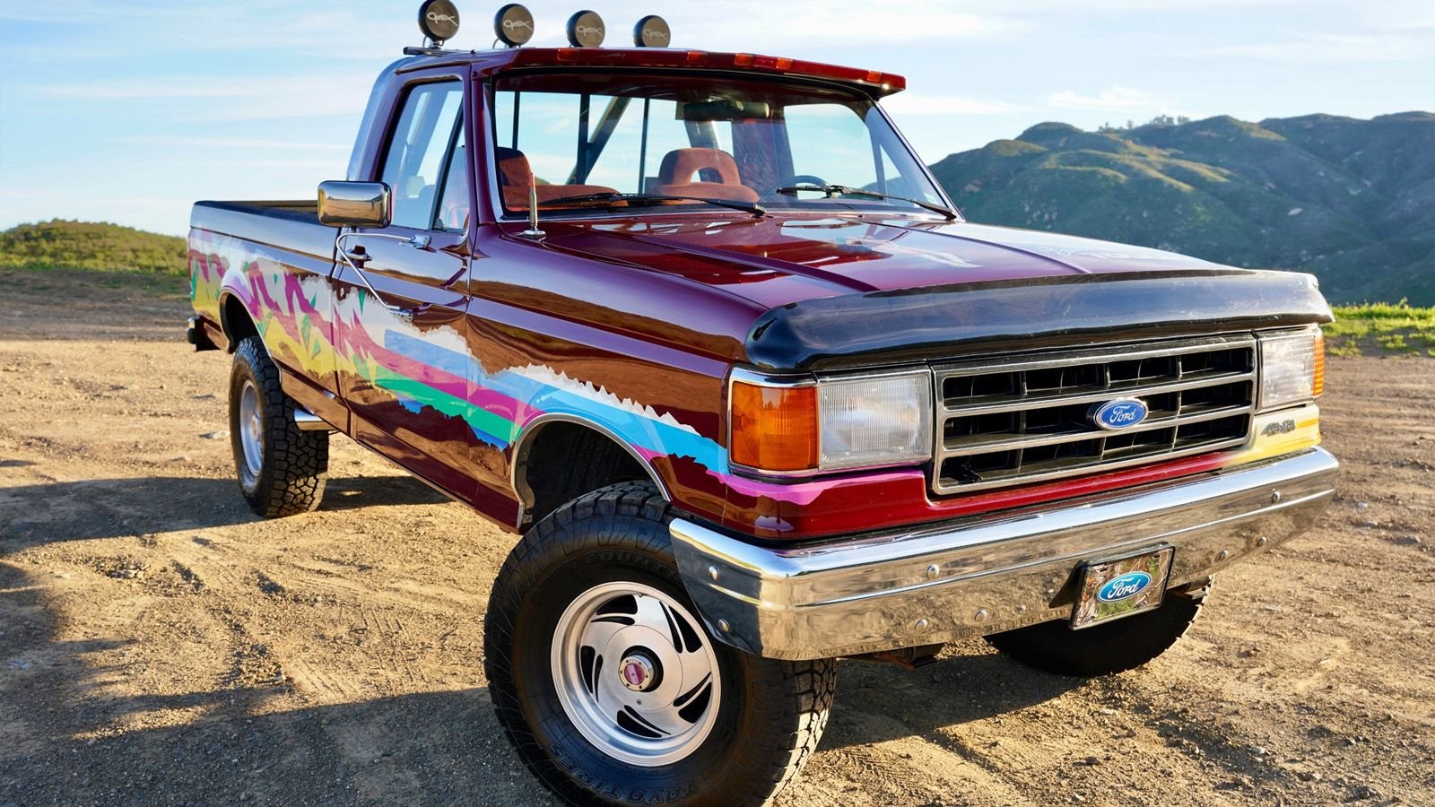 Timepiece Bricknose is Like Totally Rad | Ford-trucks