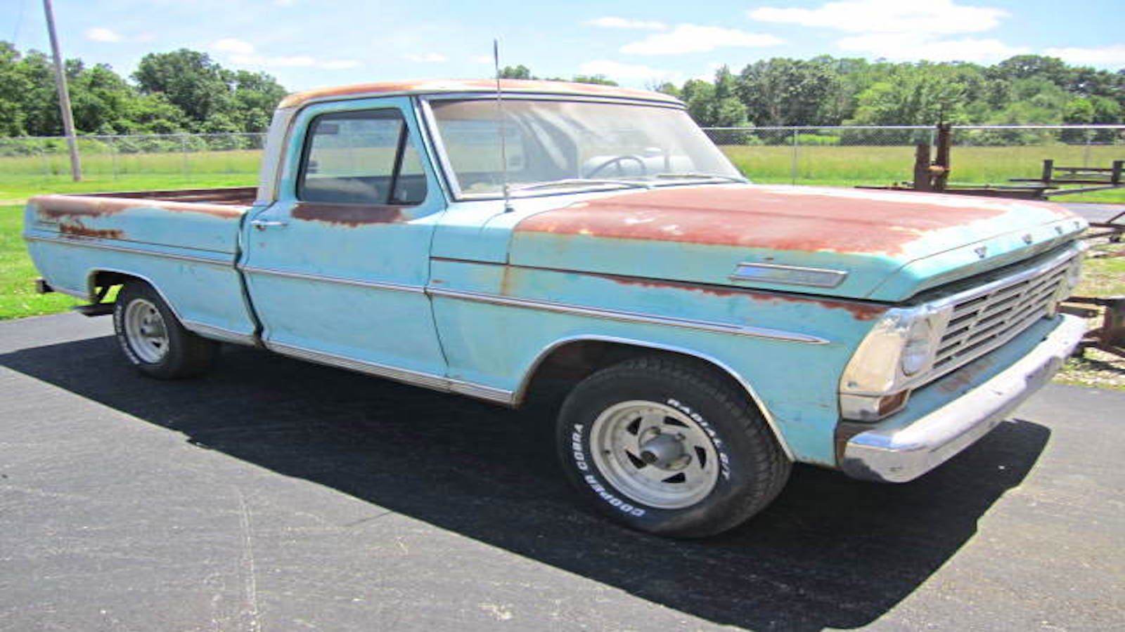 This 1967 F-100 Goes from Rusted Patina to Pretty Pastel | Ford-trucks