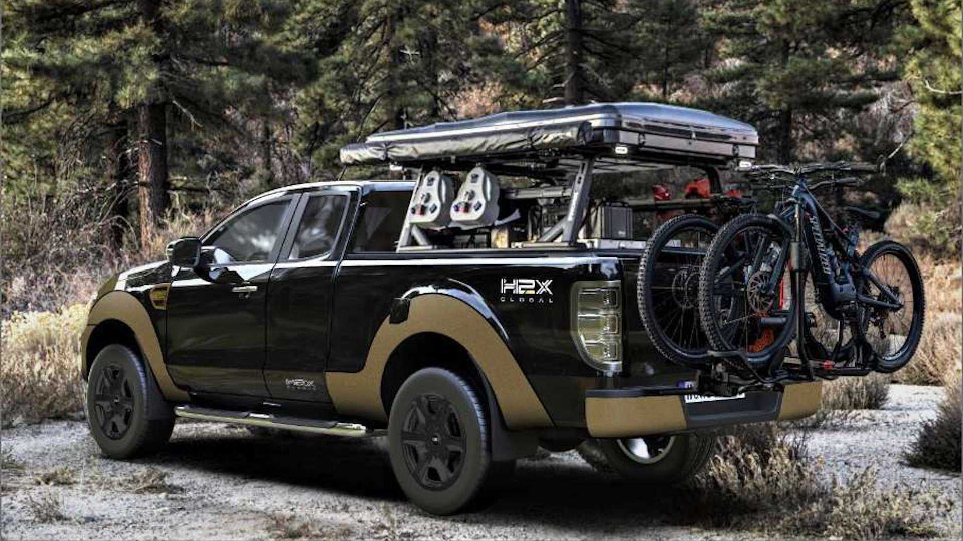 H2X Reveals Hydrogen Fuel Cell-Powered Ford Ranger | Ford-trucks