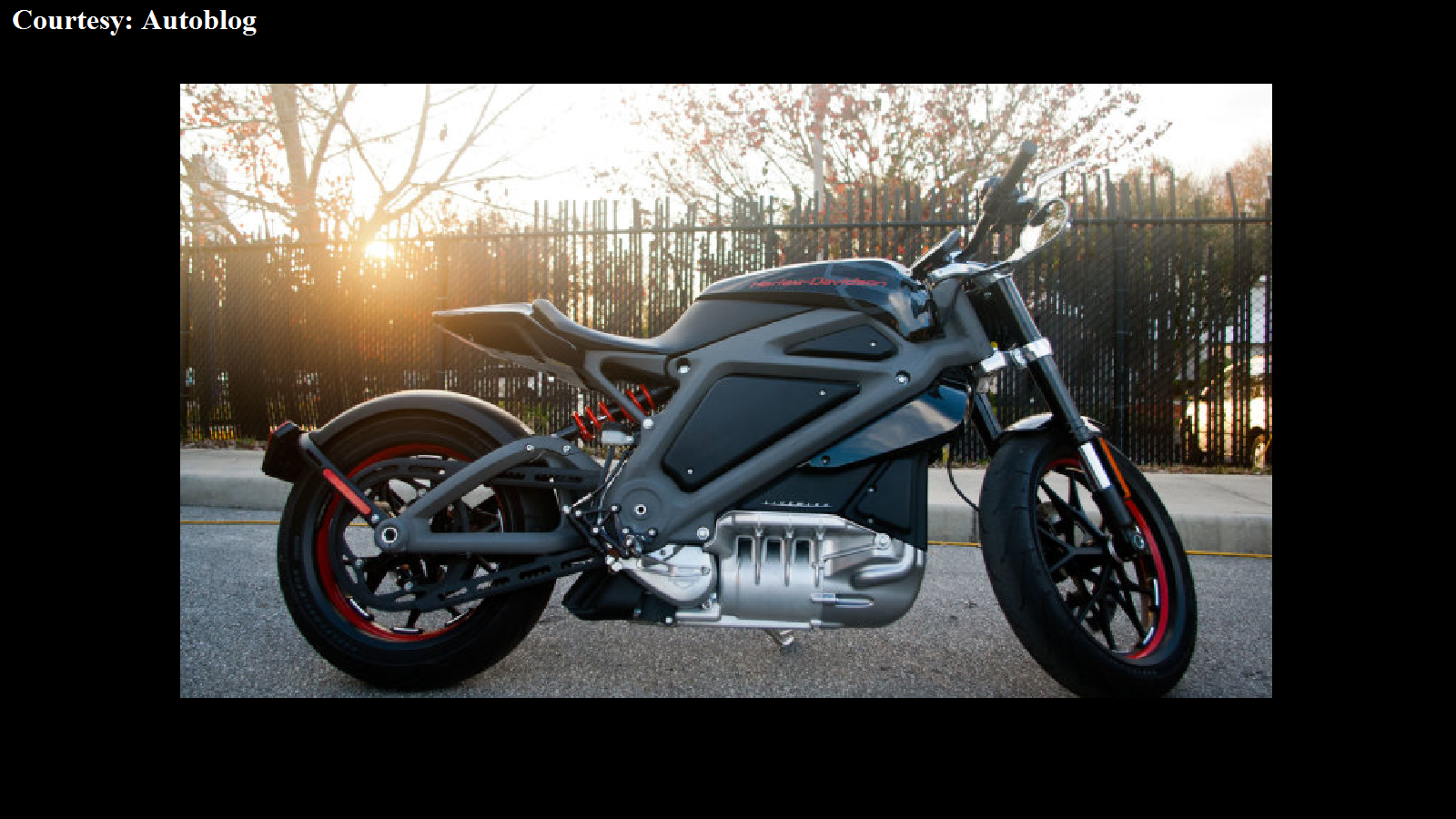 Electric and Eco-Friendly Harleys for Earth Conscious Riders (Photos ...