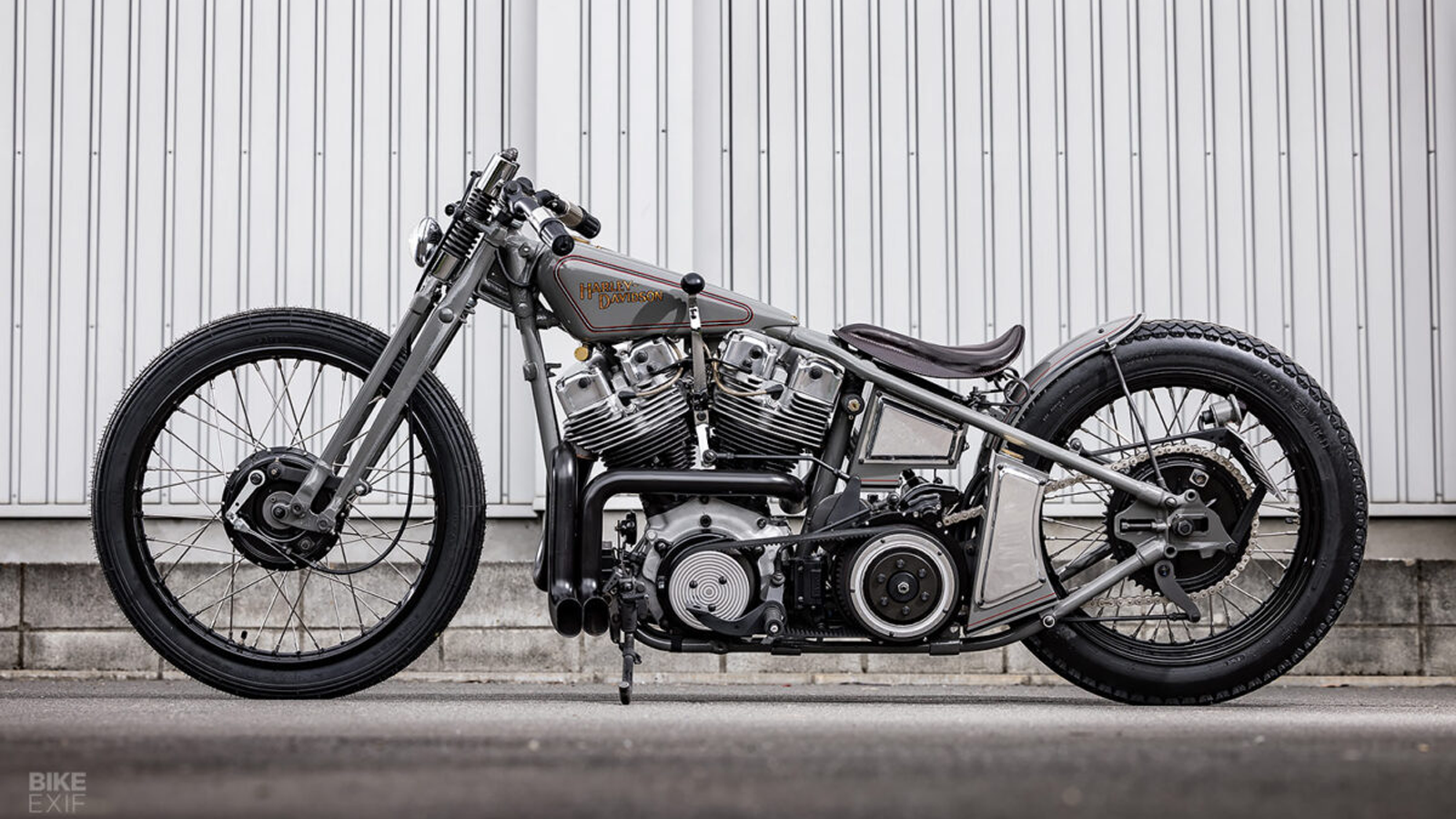 Super Cool Custom Shovelhead Takes Inspiration From 1920s Racers | Hdforums