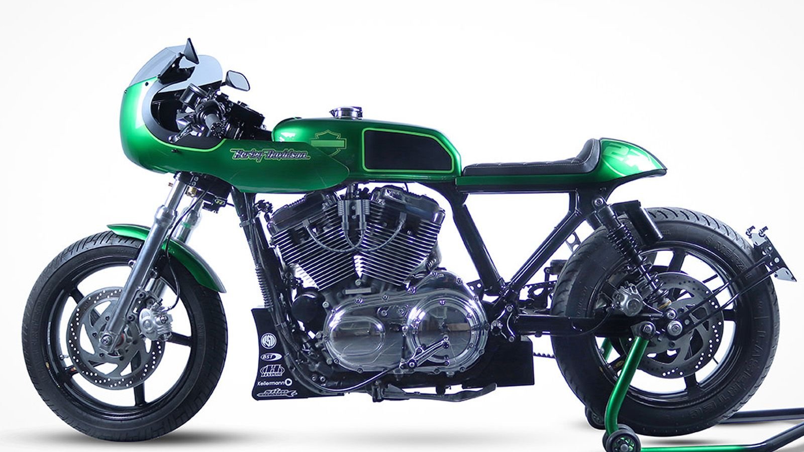 Dragonfly Green Cafe Racer Sportster | Hdforums