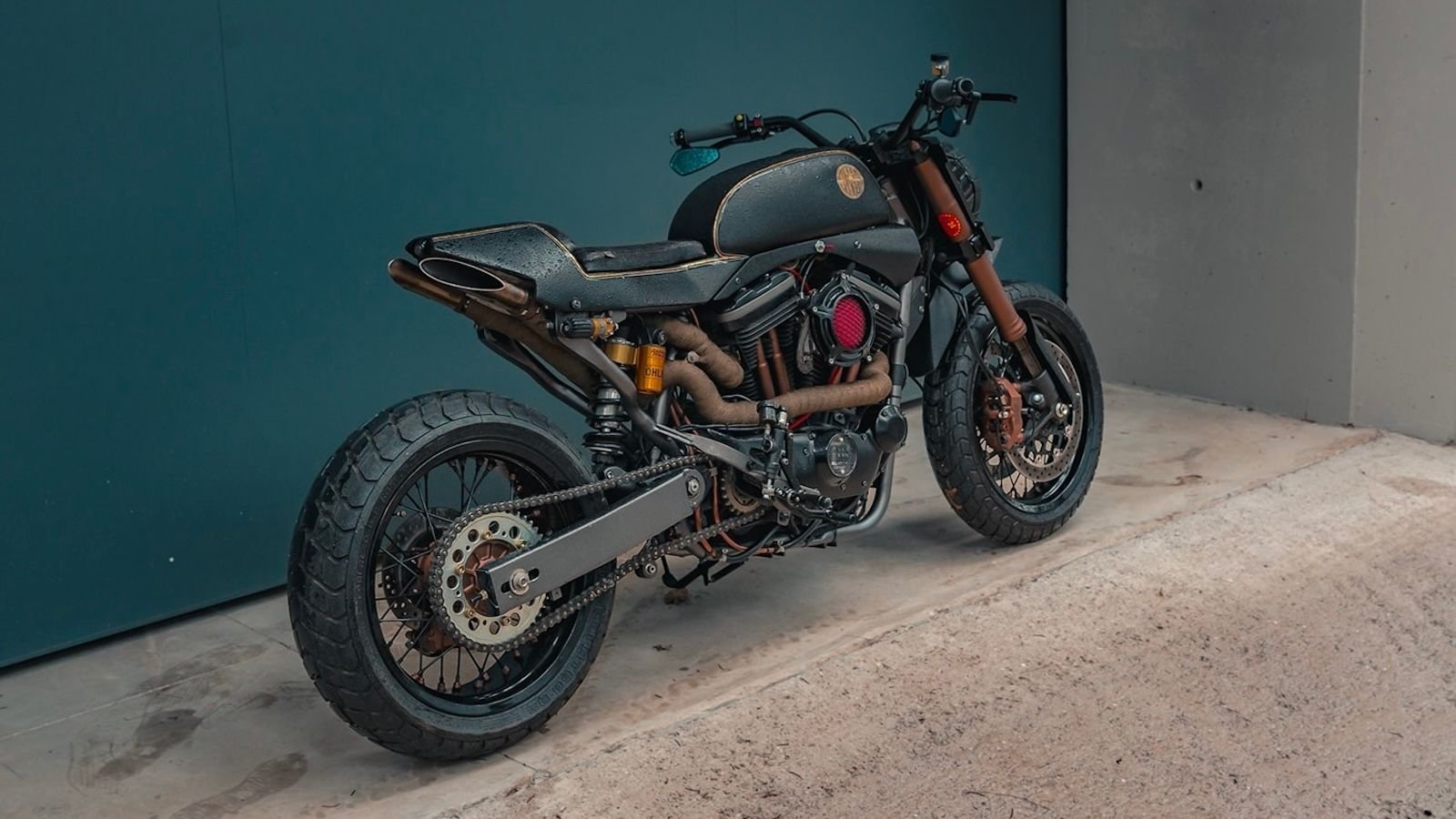 Custom Harley Sportster Street Tracker Build Is a True Work of Art ...