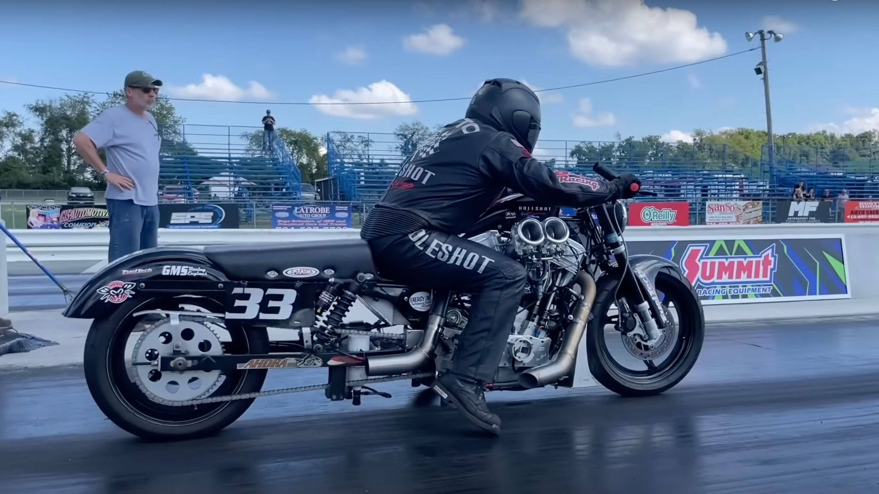$100K Sportster Rips Off 7-Second Runs At the Drag Strip | Hdforums
