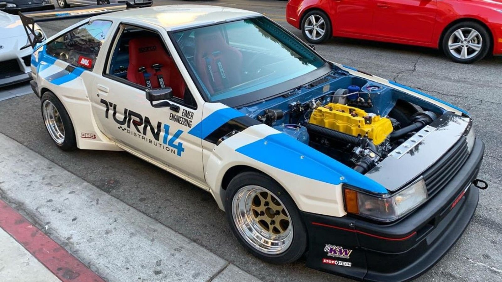 AE86 Drift car Has a Type R Engine in the Bay | Honda-tech