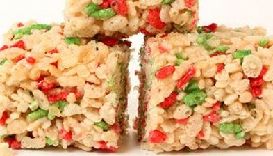 Multi-colored Rice Krispie Treats | www.justmommies.com