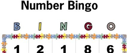 Number Bingo Worksheets | www.justmommies.com