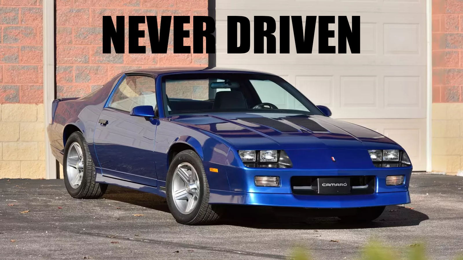 You Can Buy a Brand New 1990 Camaro IROC-Z 1LE | Ls1tech