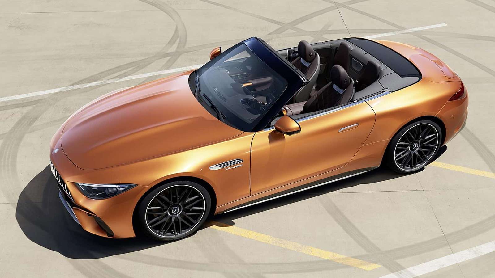 Mercedes-AMG SL63 Manufaktur Big Sur Stuns In Orange Flame | Mbworld
