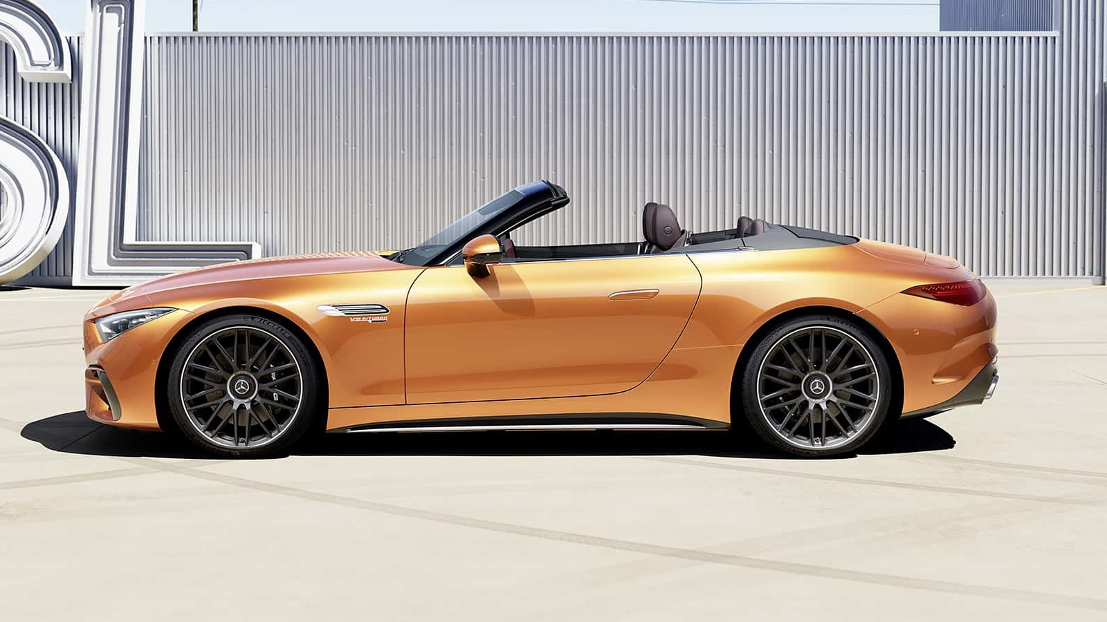 Mercedes-AMG SL63 Manufaktur Big Sur Stuns In Orange Flame | Mbworld