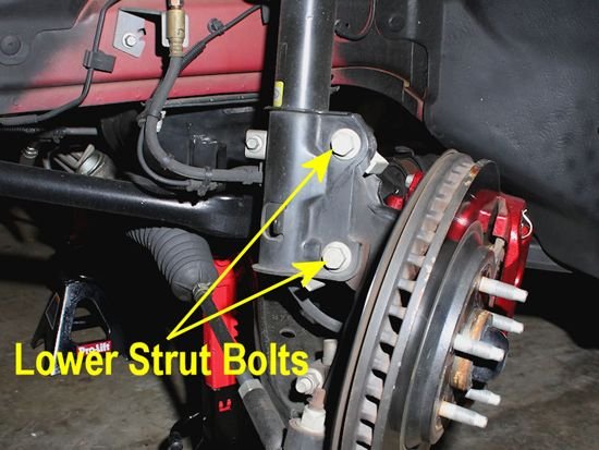 Ford Mustang V6 and Mustang GT 1994-2004: How to Install Lowering ...