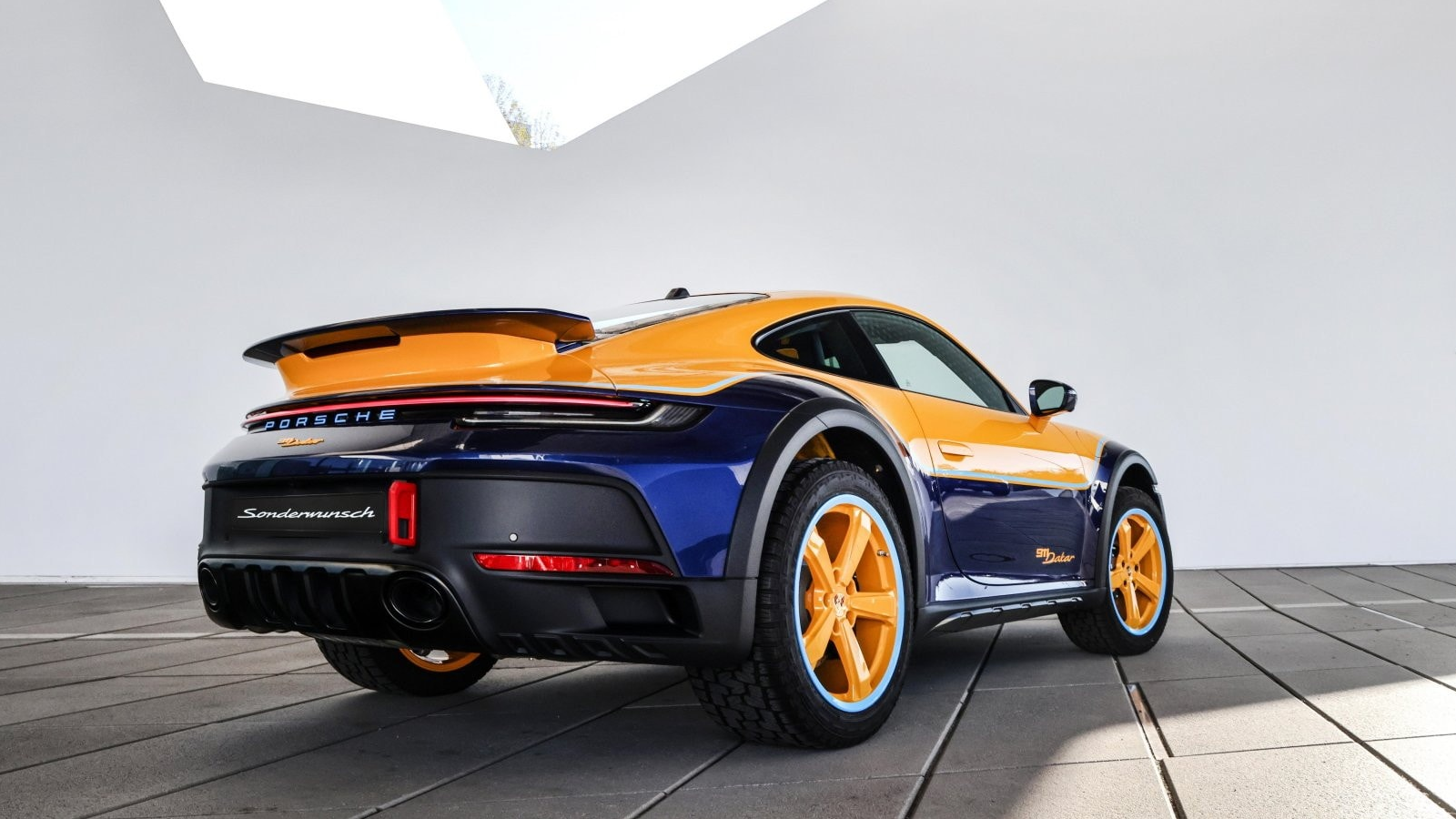 Final 911 Dakar Gets Retro Custom Sonderwunsch Design | Rennlist